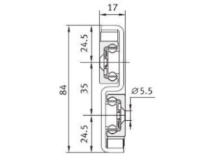 TFS-28 Full Extension (570-2,240 N radial load/slide) Hardened - GSF ...