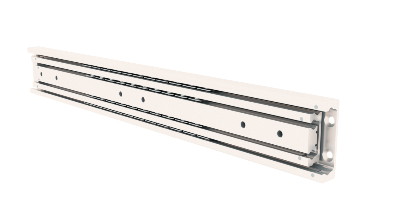 Non-corrosive drawer slide with full extension available in a large ...